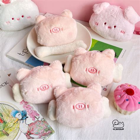 Móc Khóa Bông Heo Cục Xương