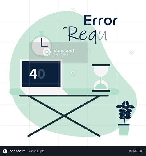 Request Timeout Error Animation By Akash Gupta Lottiefiles
