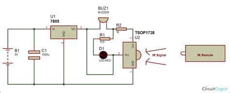 Ir Remote Tester Circuit Diagram