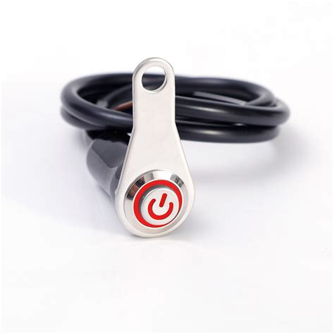 Mm V Motorcycle Handlebar Control Dual Push Button On Off LED Switch Headlight Flasher Dual