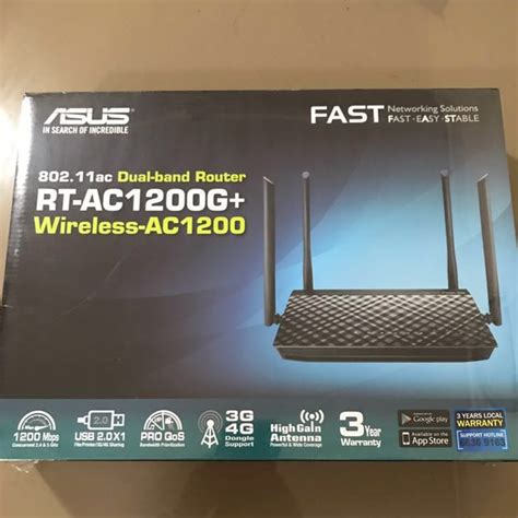 Dual Band Router Asus Computers Tech Parts Accessories Networking On Carousell