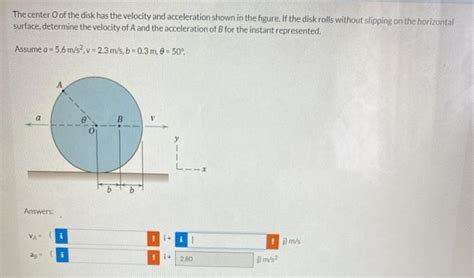 solved link oa is given a constant clockwise angular