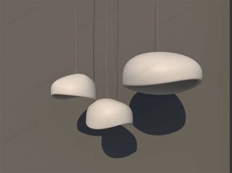 Creative Modern Pendant Lighting Sketchup 3d Model Skp File Download Sketchupbox