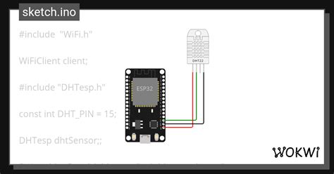Thingspeak Humidity Dan Temperature Topik 14 Iot Wokwi Esp32