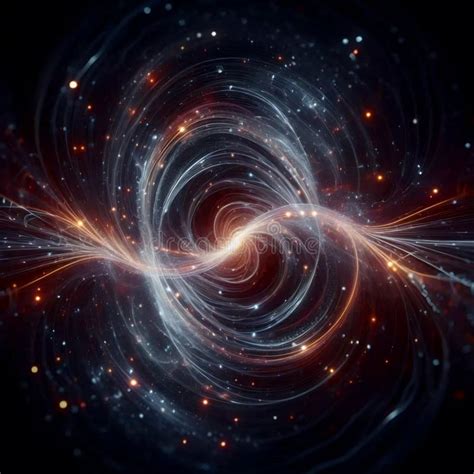 Quantum Particles Ai Generated Image Stock Illustration Illustration