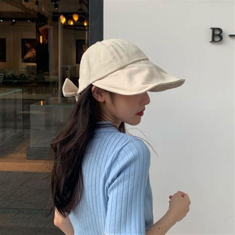 오렌세 여성 챙넓은 자외선 차단 벙거지 보넷 볼캡 모자 버킷햇