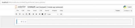 Running Jupyter Notebook GEOG Advanced Python Programming For GIS