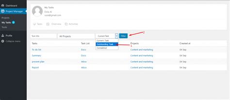 How To View My Tasks And Add New Tasks In Wp Project Manager Wedevs