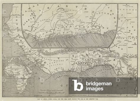 Image Of Maps Of Africa Upper Guinea And The Gold Coast Showing By