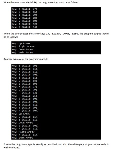 solved using conio h and the getch function write a program