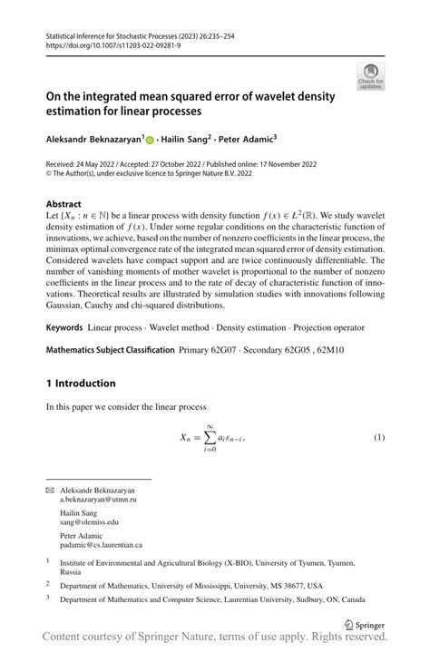On The Integrated Mean Squared Error Of Wavelet Density Estimation For
