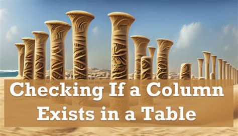 Sql Server Checking If A Column Exists In A Table Sql Authority