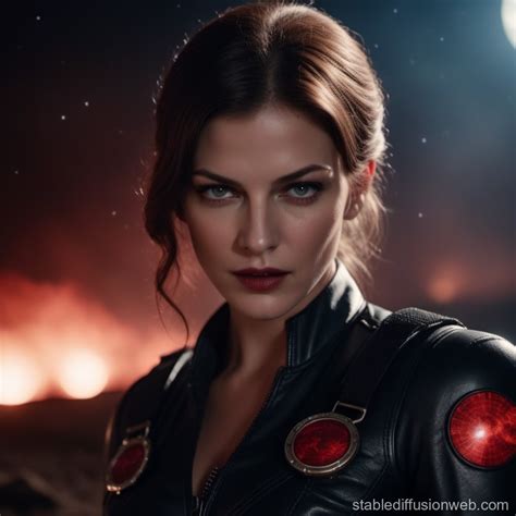 Blood Moon Galaxie Univers Massacre In Resident Evil Stable Diffusion