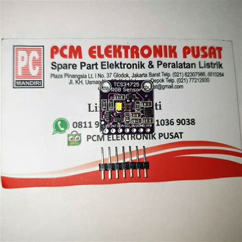 Jual Modul 002 Sensor Warna Tcs 34725 For Arduino Jakarta Barat Pcm Elektronik Pusat Tokopedia
