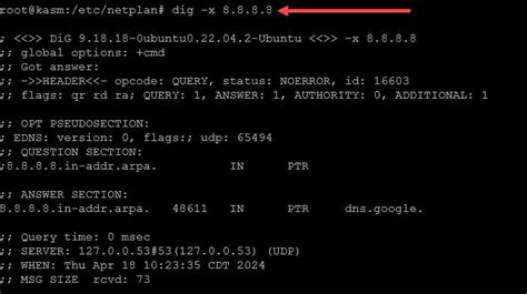 Setting Dns In Ubuntu And Troubleshooting Dns Network And Security