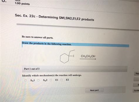 solved value 1 00 points sec ex 22c determining