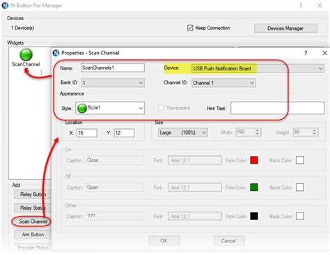 USB Push Notification Setup