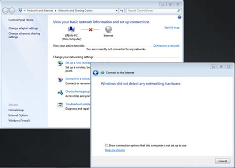 Windows Did Not Detect Any Networking Hardware Fixed Earths Lab