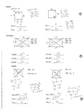 Geometry Midterm Review Key By Counting Corner TPT