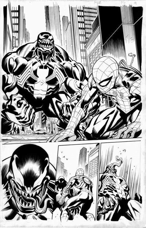 Original Art Spawn 45 Cover Todd Mcfarlane Inks 1995 By Comic Artists Todd Mcfarlane Greg