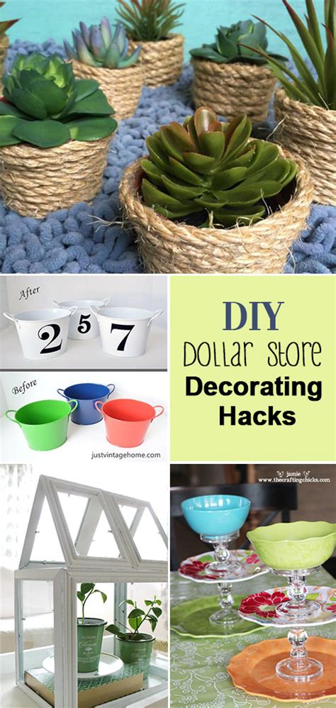 Diy Dollar Store Decorating Hacks • The Budget Decorator