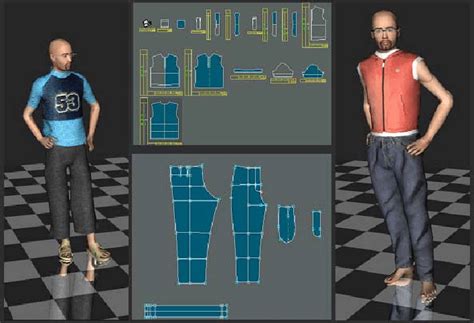patterns for virtual garment simulation download scientific diagram