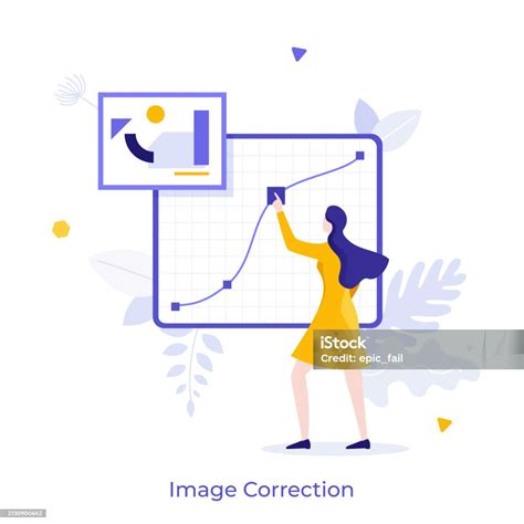 Designer Or Illustrator Moving Bezier Curve Along Screen Concept Of