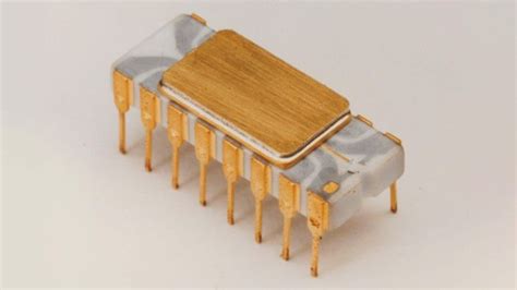 Легендарный процессор Intel 4004 отмечает 50-летний юбилей