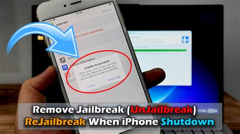How To ReJailbreak When IPhone Shutdown Remove Jailbreak UnJailbreak ICTfix