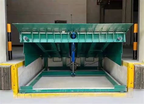 พาวเดอรเคลอบ Loading Dock Leveler หองทางานไฮดรอลก