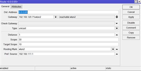 Routing From Mikrotik Two Ip Addresses To Same Gateway Server Fault