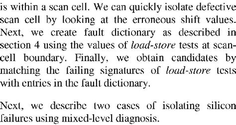 Diagnosis Results On Transistor Stuck Open Faults Download Table