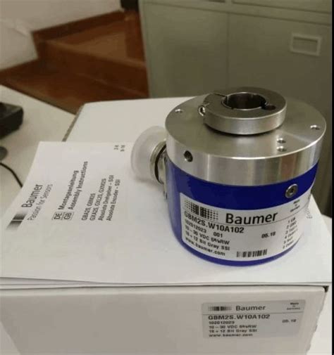 Baumer Absolute Value Encoder Sensors By Germany