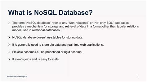 Introduction To Mongodbpptx Databases Computer Software And