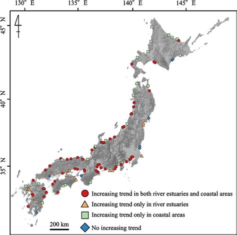 Increasing Trends In Tidal Rivers And Coastal Water Temperatures In The Download Scientific