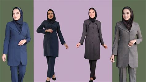 رنگ شناسی فرم اداری بهترین ترکیب رنگ مانتو و شلوار اداری