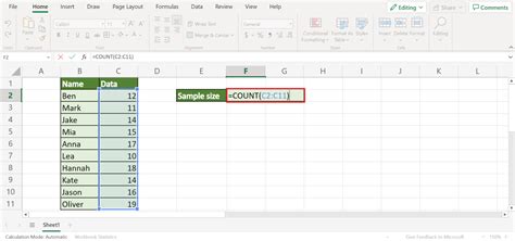 How To Calculate Sample Size In Excel Sheetaki How To Calculate Sample Size In Excel Sheetaki