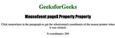 Html Dom Mouseevent Pagex 属性 码农参考