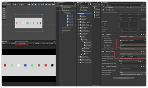 unity ui 专项一 unity urp项目及屏幕的适配 unity urp ui csdn博客