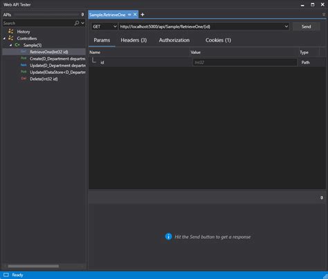 Testing With Web API Tester