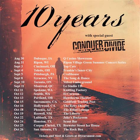10 Years Conquer Divide Heavy Pdx