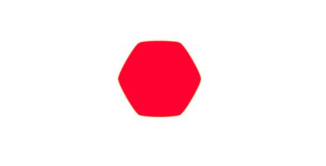 Vector How To Make A Bulged Hexagon In Adobe Illustrator Graphic Design Stack Exchange