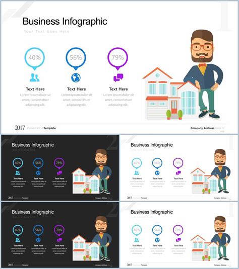 건축형 Ppt 샘플 And 피피티 템플릿 초록 흰색 Poipl
