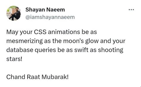 Shayan Naeem On Linkedin Webdevelopers Eid2023