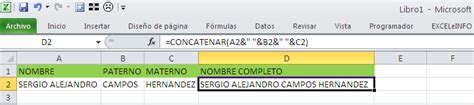 Función Personalizada Udf Para Concatenar Celdas En Excel En Base A
