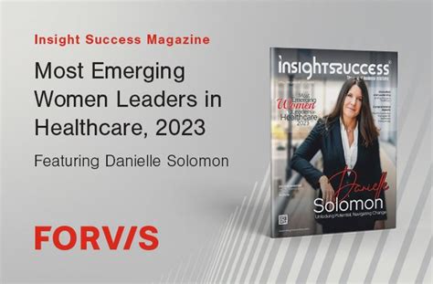 Congratulations To Danielle Solomon For Being Featured As One Of The