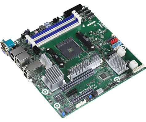 Asrock Rack AMD AM4 PGA 1331 Micro ATX DDR4 SDRAM Motherboard