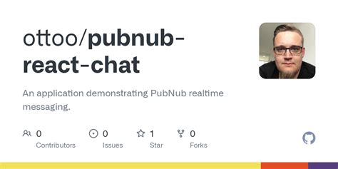 Github Ottoopubnub React Chat An Application Demonstrating Pubnub