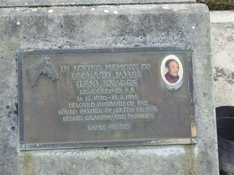 Leonard James “len” Knaggs 1930 1985 Find A Grave Memorial