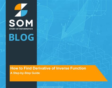 How To Find Derivative Of Inverse Function A Step By Step Guide